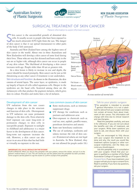 Surgical Treatment of Skin Cancer – Mi-tec Medical Publishing