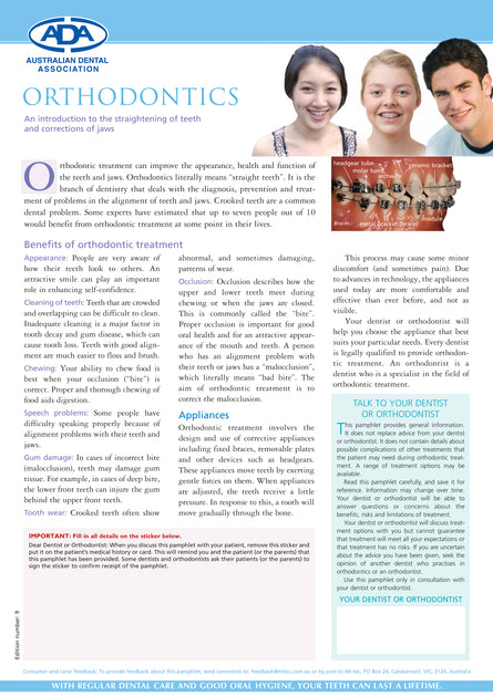 Orthodontics - An introduction to the straightening of teeth – Mi-tec ...