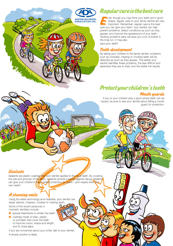 ADA Patient Education Pamphlets for Dentists | Mi-tec Medical Publishing