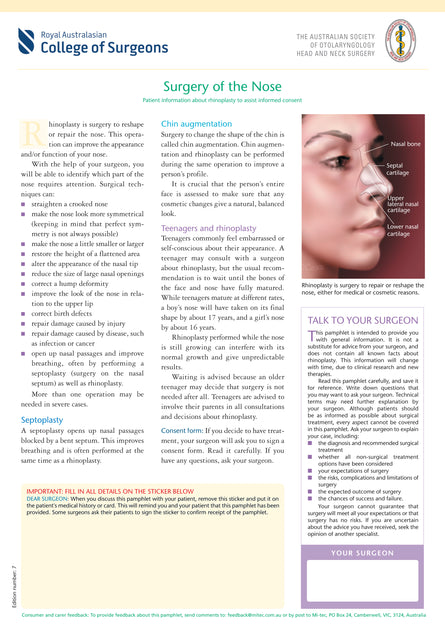 Surgery of the Nose – Mi-tec Medical Publishing