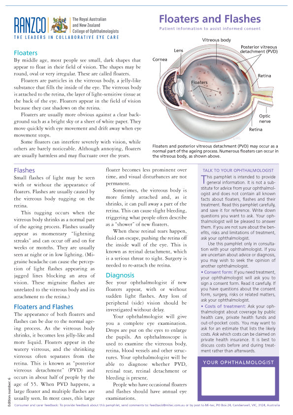 Floaters and Flashes – Mi-tec Medical Publishing